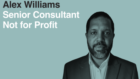 Introducing Alex Williams, Senior Consultant in Not for Profit ...